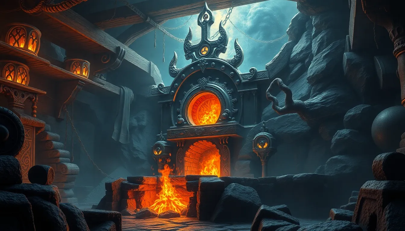 The Mystical Forge of Svarog: Crafting the Elements of Creation ...